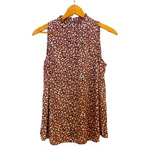 torrid | Tops | Torrid Animal Print Tank Swing 0 Cheetah Leopard Black ...